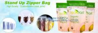 China Recyclable Snack Chocolate Bar Snack Plastic Resealable Zipper Bag With Stand Up Pouch, gallon storage bags for sale