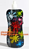 China Outdoor Travel Camping Sports Folding Foldable Collapsible Plastic Water Bottle Bag,Promotional/Camping/Climbing/Picnic/ for sale