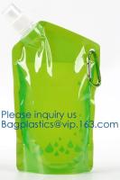 China Customized Climbing Printed BPA Free Foldable T-shirt Shaped Bottle Collapsible Water Bottle Bag,250ml-600ml Foldable Co for sale
