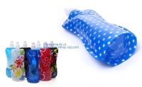 China 250ml-600ml Foldable Collapsible Cup Flask TPU Squeeze Running Outdoor Sports Water Bottle Bags,1L folding sports water for sale