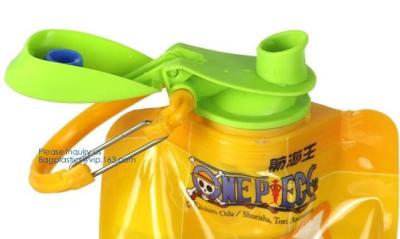 China Portable Traveling Outdoor Sports Foldable Drink Bottles Collapsible Water Bottle Bag,Promotion BPA Free Foldable Water for sale