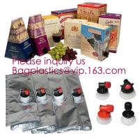 China Commercial grade 15l wine bag in box,aseptic milk wine and apple juice bag in box,Filling Aluminum Foil Laminated Clear for sale