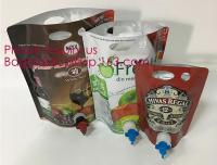 China Wine Juice Bag in box packaging 3l 5l 10l plastic wine bags,Fruit Juice Beverage Syrup Wine Bag In Box With Valve bageas for sale