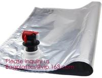 China butterfly valve box bag/juice plastic BIB bag in box/wine dispenser made in China,dispenser laminated aluminum bib bag i for sale