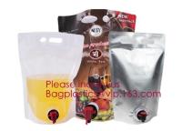 China multi-purpose carrying case,wine bag,liquid packing with vitop spout,5L/10L/20L packaging wine bag bib in box wine dispe for sale