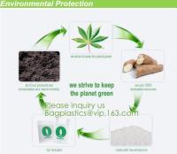 China en13432 corn starch based wholesale biodegradable 100% compostable bags on roll,Cornstarch 100% Biodegradable Compostabl for sale