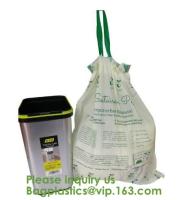 China Custom Cornstarch 100% Compostable Biodegradable Trash bag,PLA compostable plastic fresh vegetables packaging bag PBAT for sale