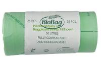 China cornstarch made 100% biodegradable compostable custom printed t-shirt plastic bag with own logo,ecofriendly packaging ba for sale