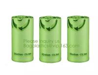 China Factory direct sale biodegradable compost bags with CE FDA certificate,Compostable Recyclable Clear Poly Bags Custom Log for sale