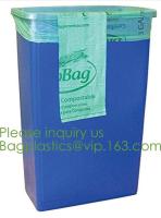 China Compostable Recyclable Clear Poly Bags Custom Logo OPP Material Plastic Self Adhesive Seal Garbage Bag bagease bagplasti for sale