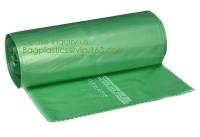 China Wholesale Cornstarch 100% biodegradable and Compostable Custom T-shirt Shopping Packaging Bag On Roll,bagplastics bageas for sale