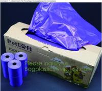 China cornstarch made 100% eco friendly direct manufacturing factory compostable garbage bags on roll with drawstring bagease for sale