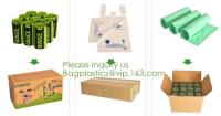 China eco friendly compostable biodegradable plastic t-shirt shopping bags,Recycle kitchen the pack 100 biodegradable cornstar for sale
