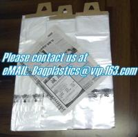 China Disposable clear newspaper bags with cardboard header printed thin newspaper bags,wickeeted plastic bags newspaper bag for sale