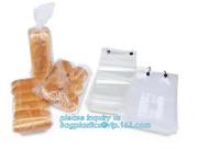 China biodegradable plastic food bread wicket bag, PACK, Accept Custom Order bread packaging CPP BOPP plastic wicket bread bag for sale
