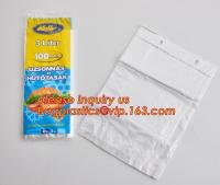 China biodegradable newspaper bag, doorknob bags,Poly Wicket Bag Plastic Printed Bread Bag,Clear Bread Packaging Poly LDPE Wic for sale