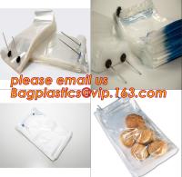 China China supply clear food grade poly wicket bags ice bags bread bags with printing,food grade Poly wicket bags bagease pac for sale