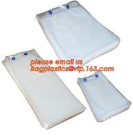 China FDA Approved Plain Wicket Bags Bread Micro Perforated Plastic Bag,PE wicket block header bag,bakery bread bag bagease pa for sale