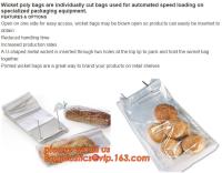 China Bakery use FDA approved food grade custom logo clear 30microns wicketted pe bags for bread,micro-perforated plastic bag for sale
