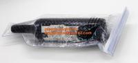 China Zip sealed liquor bubble bags bottle protector Travelling liquor bubble sleeves air wine bubble bags Zipped bottom plast for sale