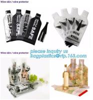 China Wine Bag & Ice bag,Wine Bag Beer Bottle Cooler, Ice Chiller Freezable Carrier, Plastic Wine Bottle Protector Bubble Tra for sale