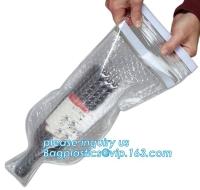 China Reusable Wine Bottle Protector for Double Layer Bubble Wine Bottle Protector, Bottle Transport Bag,Leak Proof Travel Bag for sale