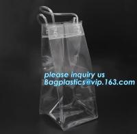 China Eco friendly PVC CUSTOM ECO TOTE BAG, WINE HANDLE BAG, HANDY BAG, WINE CARRIER BAG, WINE PACK, WINE PROTECTION, BOTTLE P for sale