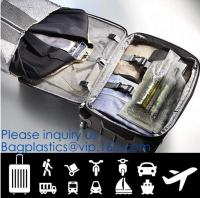 China Reusable Leak Proof Bottle Protector Bag for Travel,Plastic Pvc Traveller Wine Bottle Bubble Protector Packaging Wine Ba for sale