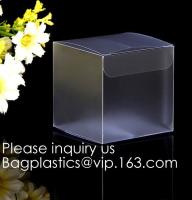 China Clear PET box with hanger  Window box clear box PVC box in pillow shape  Alternatives to paper box pvc box Printed PVC b for sale