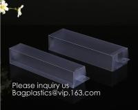 China pvc box Clear PVC box with foil stamping  Alternatives to acrylic box pvc box Clear PVC box & offset printing  Alternati for sale