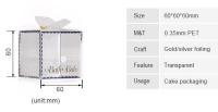 China Alternatives to paper box windowed box PET Box for shampoo  Clear Windowed Box windowed box PVC box for shampoo bagease for sale
