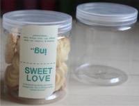 China 150ml 180ml pet plastic bottle container for candy cookies food packaging,250ml 500ml PET plastic container bottle jar f for sale