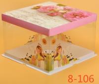 China Disposable Clear/transparent Sandwich/cake Plastic Food Container/box/packaging,cheap cake boxes with clear window,custo for sale