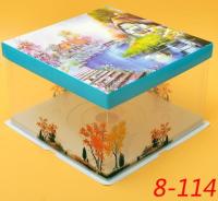 China Disposable Clear/transparent Sandwich/cake Plastic Food Container/box/packaging,cheap cake boxes with clear window,custo for sale