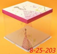 China Disposable Clear/transparent Sandwich/cake Plastic Food Container/box/packaging,cheap cake boxes with clear window,custo for sale