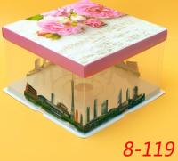 China Disposable Clear/transparent Sandwich/cake Plastic Food Container/box/packaging,cheap cake boxes with clear window,custo for sale
