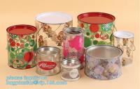 China Packaging Empty Airtight Food sealed storage sweets cookies Dry fruit flower Pop corn tuna Clear plastic Nuts pull tab c for sale