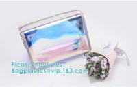 China vinyl pvc barrel cosmetic bag with zipper, Barrel Bag Clear PVC Packing Zipper Bag, barrel PVC cosmetic bag, barrel bag for sale