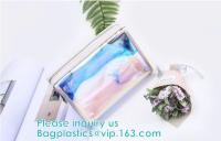 China vinyl pvc barrel cosmetic bag with zipper, Barrel Bag Clear PVC Packing Zipper Bag, barrel PVC cosmetic bag, barrel bag for sale