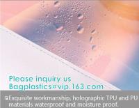 China HOLOGRAPHIC MAKEUP BAG, PU TPU MATERIAL MAKEUP travel wash bag waterproof makeup bag cosmetic bags, ECO FIRENDLY PACKAGE for sale