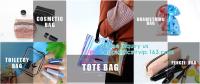 China Environmental Material Customized EVA PVC CPE frosted slider bag zipper bag, Slider Zipper Pouch Stationery Bag for sale
