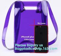 China Backpack bag, Shoulder bag,Promotional Waterproof CosmetiClear Vinyl Bags With Handles Clear Makeup Set PVC Zipper Bag, for sale