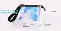 China Custom Logo Shiny Holographic Cosmetic Bag Sets,Cosmetic Makeup Bag,Cosmetic Bag Travel,Fashion Accessories Holographic for sale
