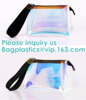 China Custom Logo Shiny Holographic Cosmetic Bag Sets,Cosmetic Makeup Bag,Cosmetic Bag Travel,Fashion Accessories Holographic for sale