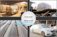 China Airport Truck Goods Waterproof Film Pallet Covering Film PE Sheet Dust-Proof Film Film House Decoration for sale