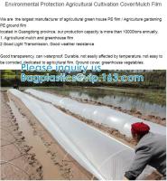China 200 Micron Uv Resistant Film Greenhouse Perforated Mulch Agricultural Film Vegetable Planting for sale