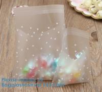 China Cookies/Cake/Bread With Tear Notch,Matt OPP Plastic Food Grade Bakery Packaging Bag,Matte Bakery Packaging Bags Cookies, for sale