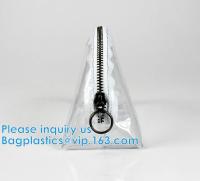 China Slider Zipper Pvc Pouch Clear Vinyl Pvc EVA Swimwear Packaging Bikini Swimwear Bag Zipper Storage Bag for sale