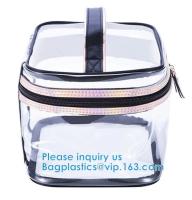 China PVC Mini Plastic Cosmetic Bags , Cosmetic Tote Bags Printed Promotional Makeup Bag, Cosmetic bags, swimwearr bag for sale