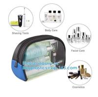 China Biodegradable Plastic Zipper Case Zip Lock Frosted Plastic Slider PVC Zipper Packing Bag For Underwear Clothing Cosmetic for sale